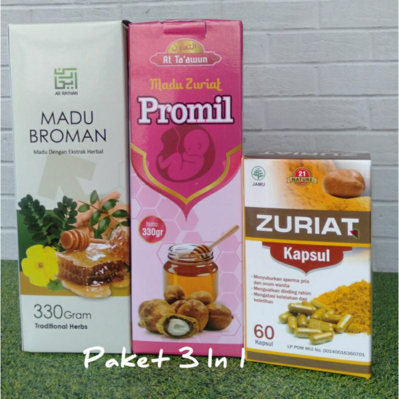 Jual Paket PROMIL 3 In 1 Promil Suami Istri/Program Kehamilan | Shopee ...