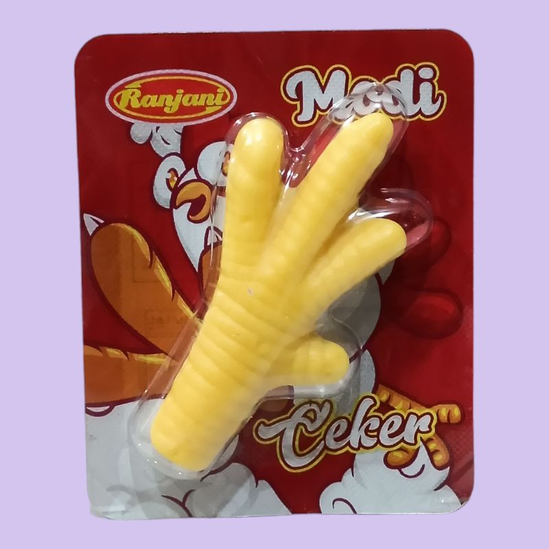 Jual Ranjani Modi CEKER Permen Jelly Bentuk Ceker Ayam [24 pcs/box ...