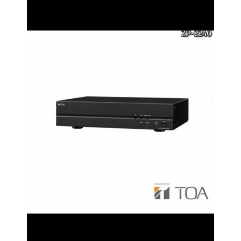 Jual Power amplifier Toa ZP2240/ZP 2240 ( ORIGINAL ) | Shopee Indonesia