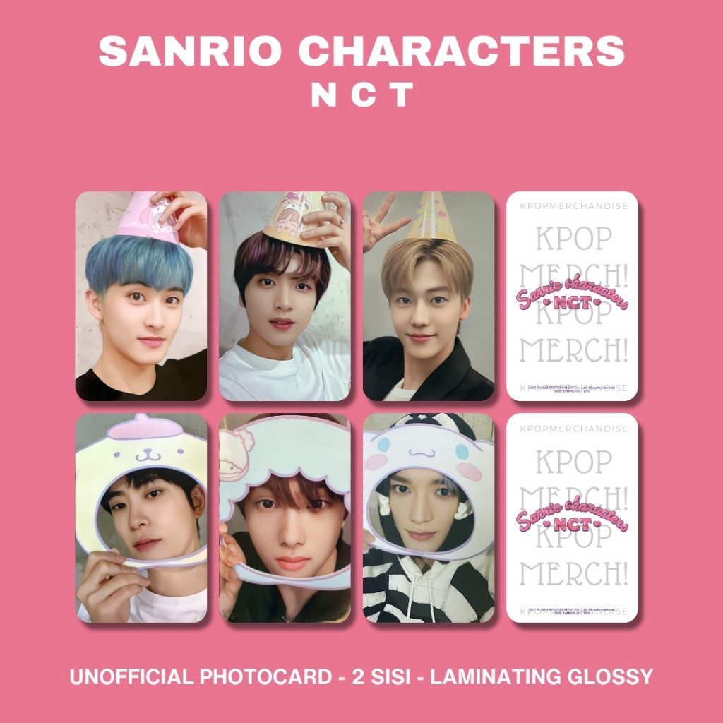 Jual photocard nct 127 dream wayv sanrio pc premium chenle haechan ...