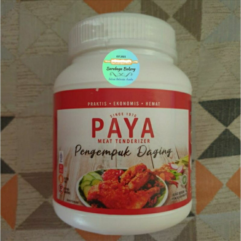 Jual Paya Pengempuk Daging/Paya Meat Tenderrizer 1Kg | Shopee Indonesia