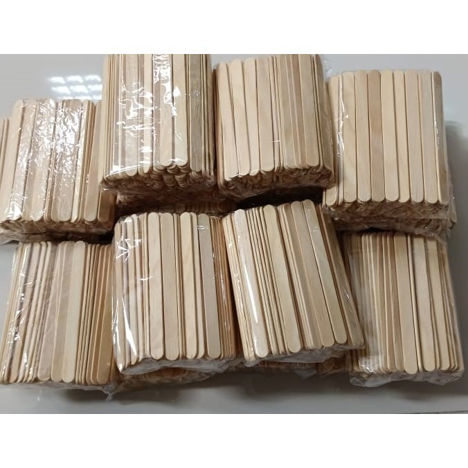 Jual Stik ice cream premium tebal halus isi 100 pcs untuk makanan atau ...