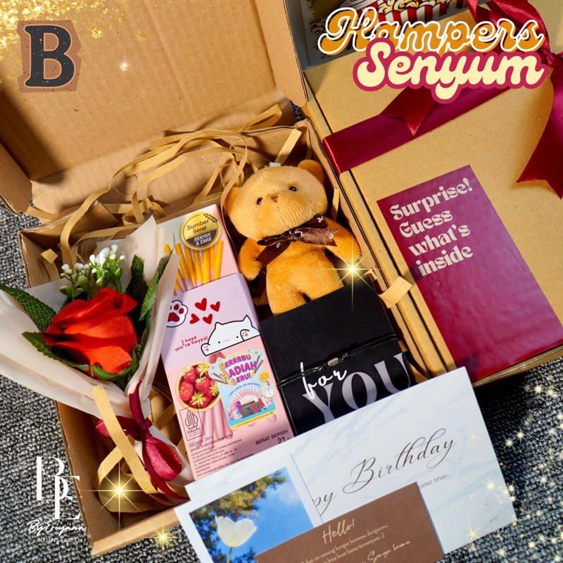 Jual Hampers Snack Box Cokelat Kado Ulang Tahun Wisuda Hadiah Pacar ...