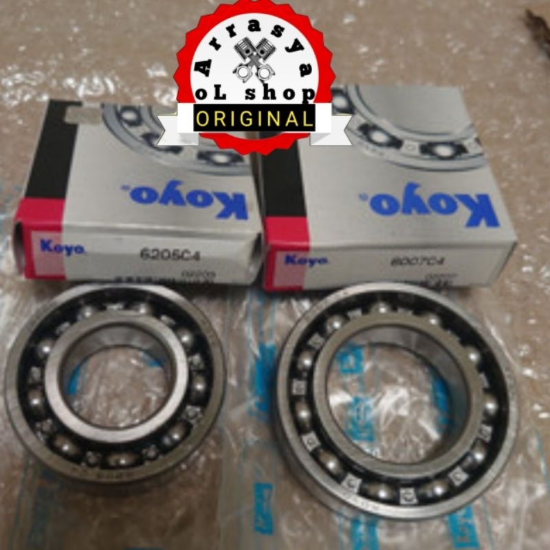 Jual bearing 6007 6205 set bearing kruk as beat fi vario 110 spacy scoopy | Shopee Indonesia