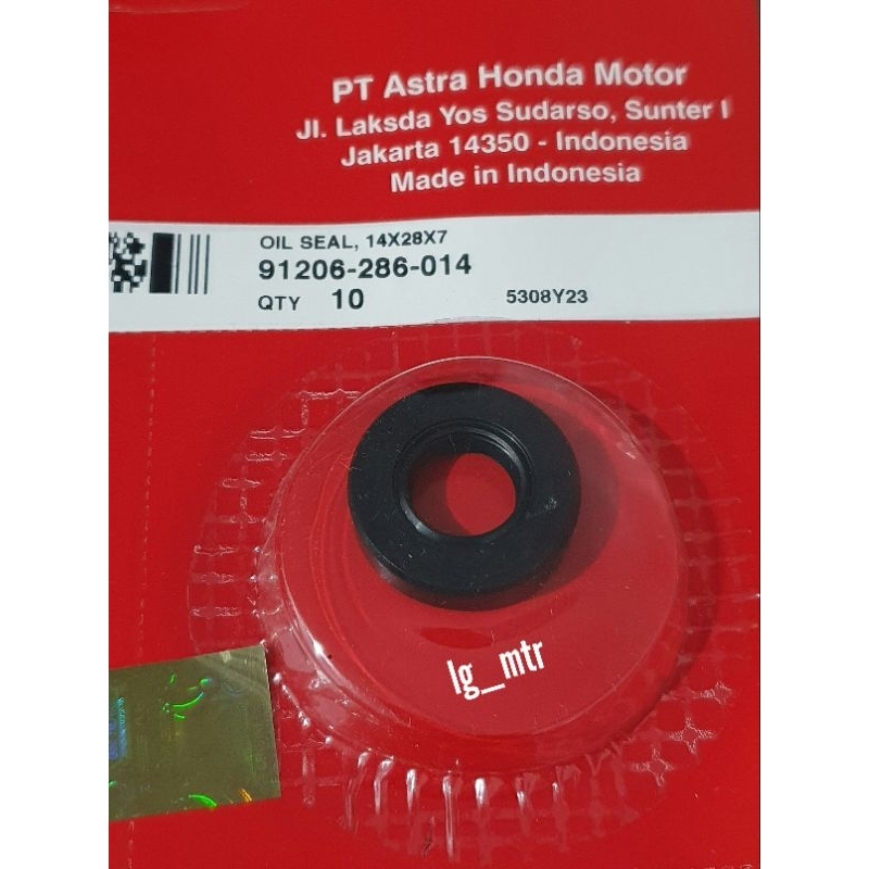 Jual SIL SEAL PERSENELING VERSENELING OPERAN GIGI 14X28X7 CB 100 125 GL ...