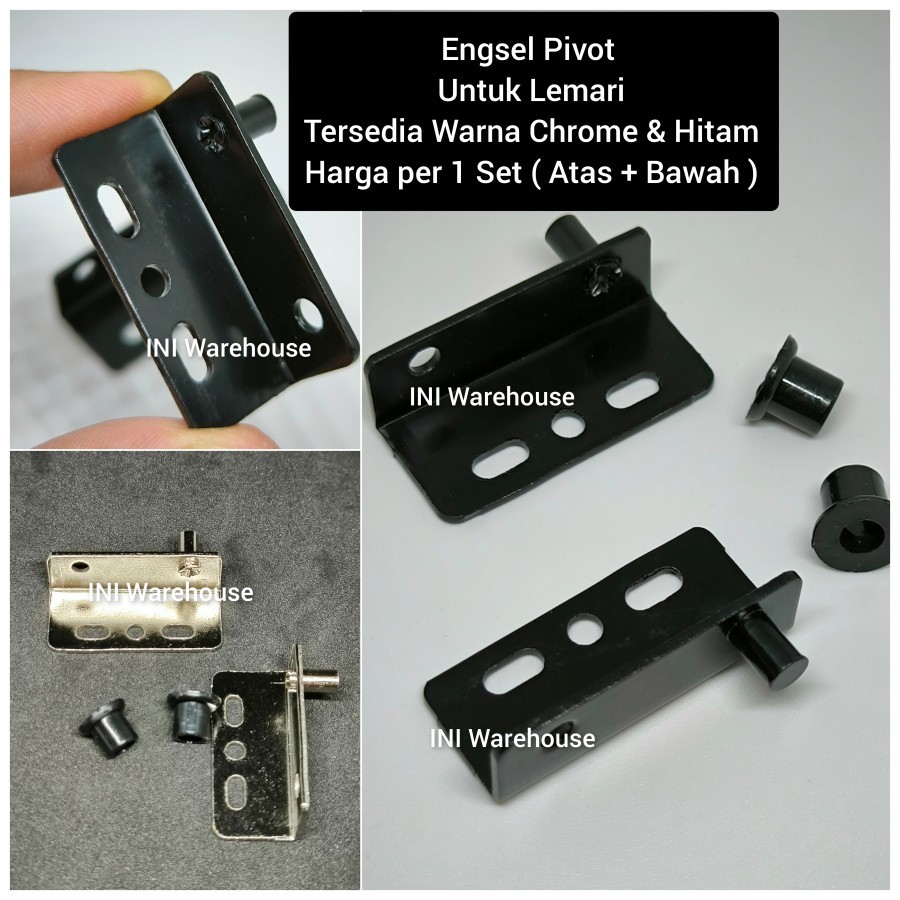 Jual Engsel Lemari Pivot Hinge untuk Furniture Rak Perabot | Shopee ...