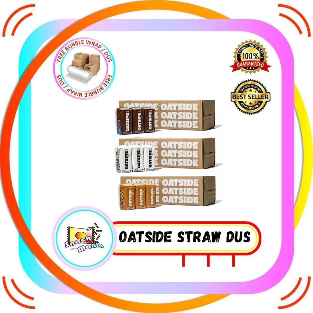 Jual Oatside Susu Oat STRAW Milk Barista | Chocolate | Coffee ~ 200 ml ...