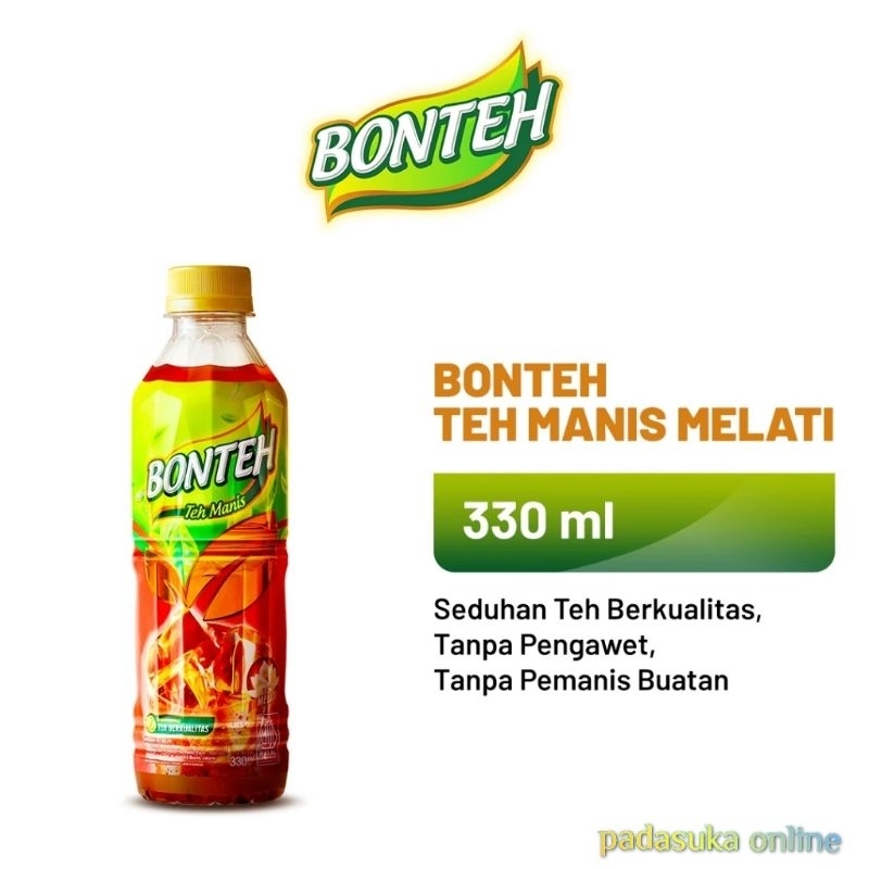Jual BONTEH TEH MANIS MELATI 330ml BOTOL KAPAL API | Shopee Indonesia
