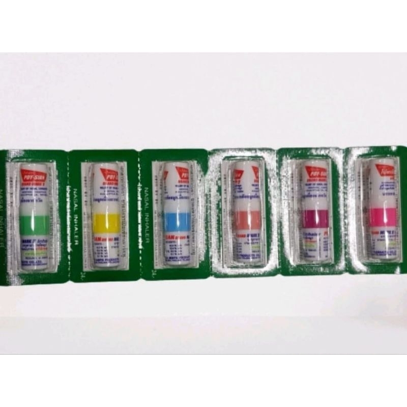 Jual inhaler poy sian 2 in 1 poysian minyak angin thailand | Shopee ...