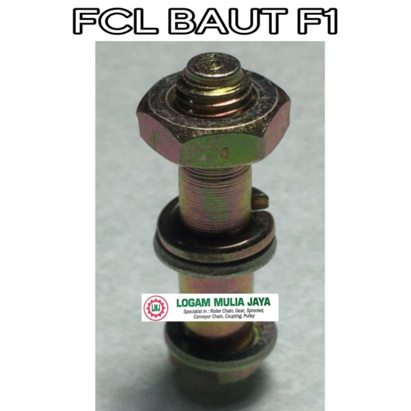Jual BAUT F1 F-1 BOLT NUT F 1 F1 KOPEL KOPLING FCL COUPLING FCL | Shopee Indonesia
