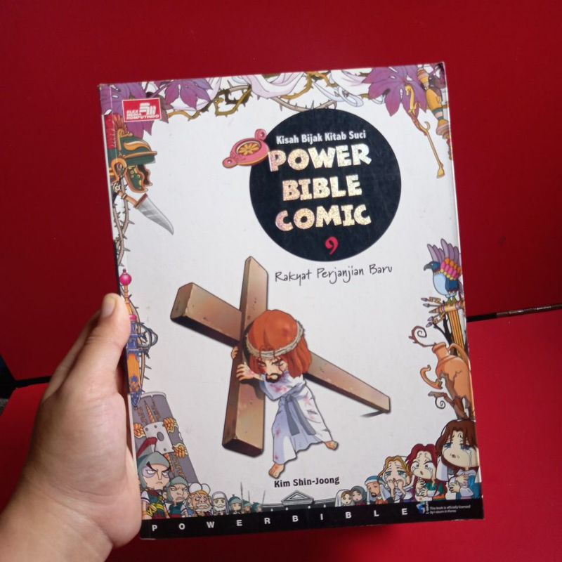 Jual kisahBijak Kitab Suci POWER BIBLE.COMIC 9 KIM SHIN JOONG | Shopee ...