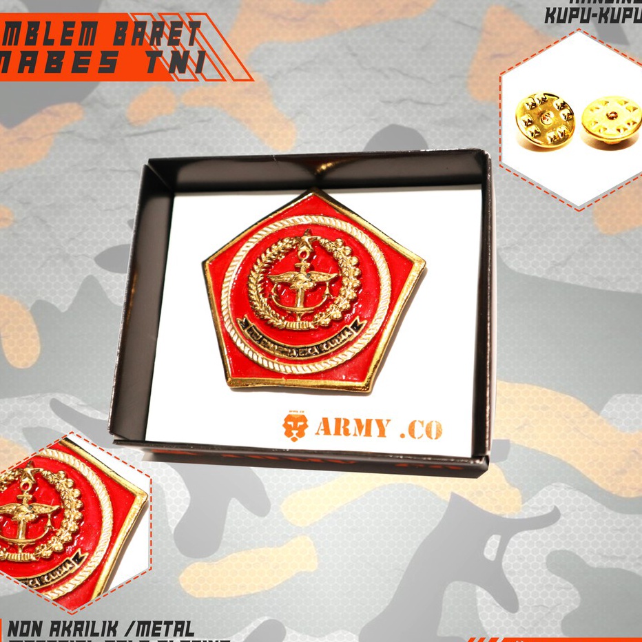 Jual Pilihan emblem baret MABES TNI | Shopee Indonesia