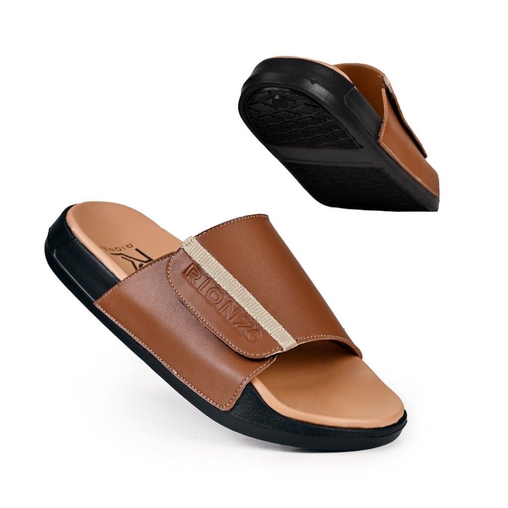 Jual Sandal WANFAR RENES Original Sendal Slide Pria Casual Flat Slop ...