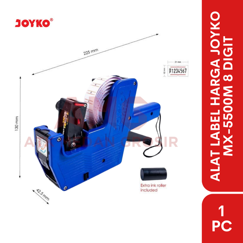 Jual MESIN ALAT LABEL JOYKO | LABELLER JOYKO MX-5500M 8 DIGIT | Shopee ...