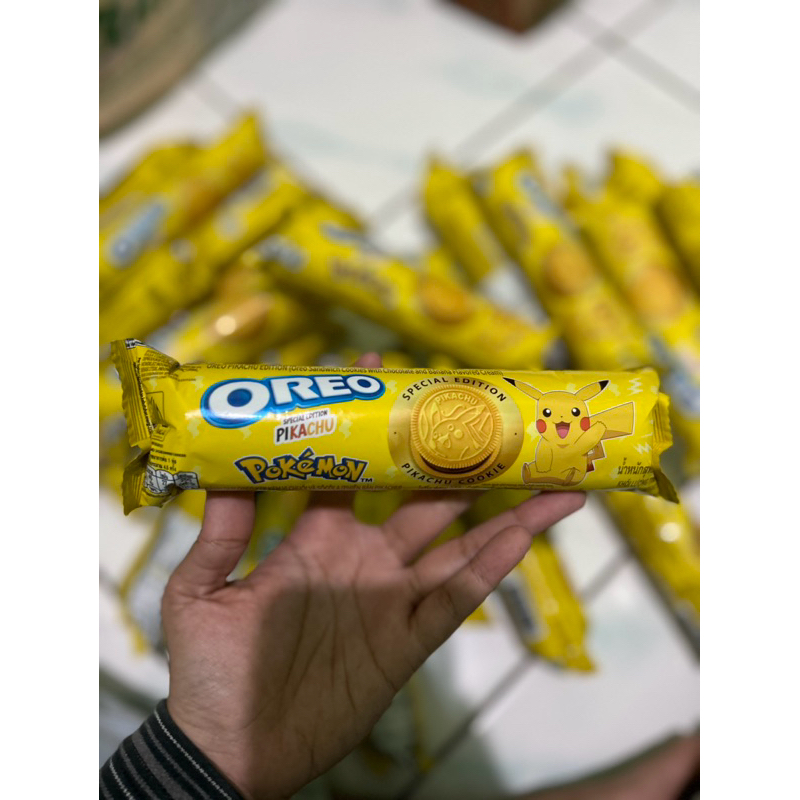 Jual Oreo Pikachu Limited Edition Rasa Choco Banana 119gr | Shopee ...