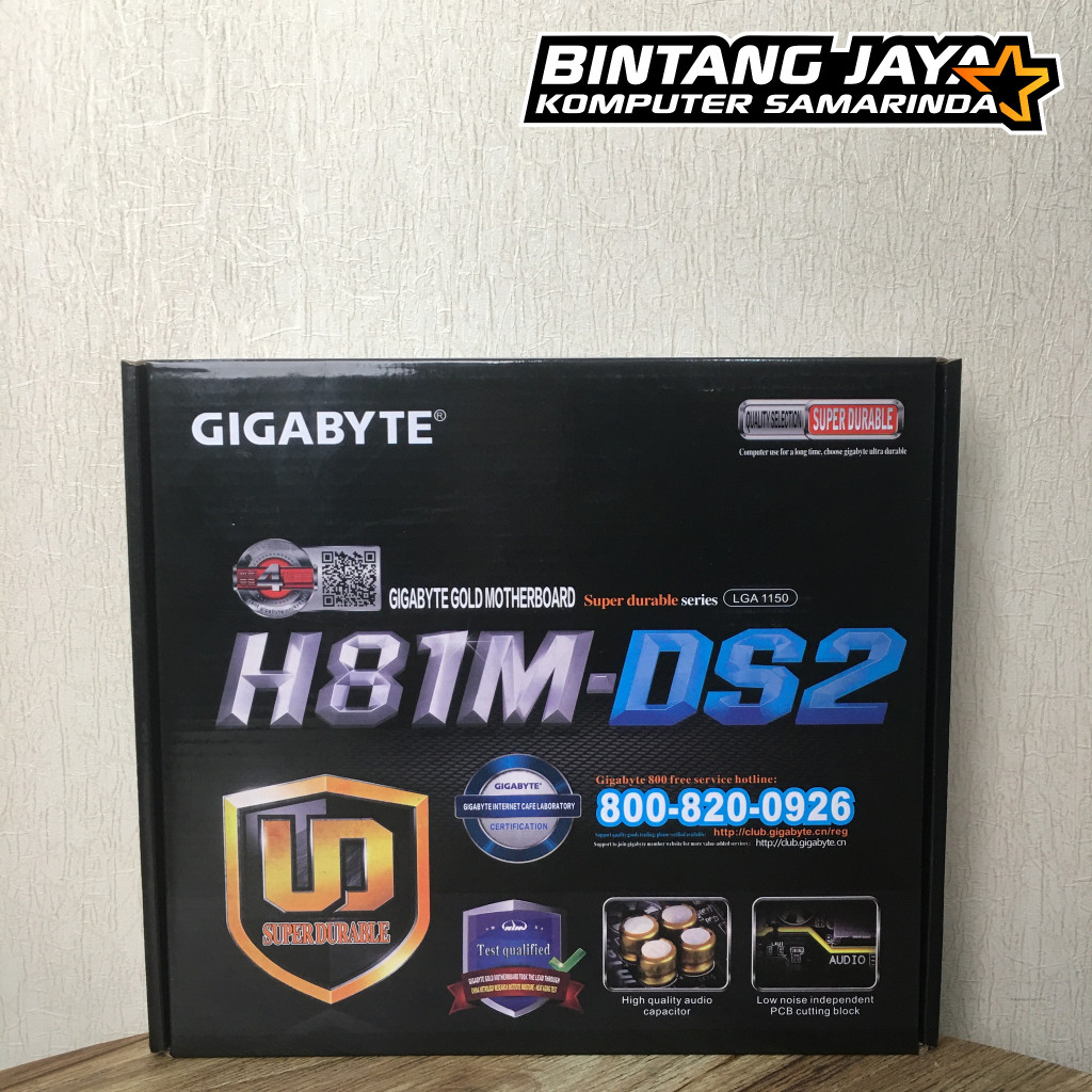 Jual Motherboard Gigabyte H81M-DS2 - LGA 1150 DDR3 m-ATX | Shopee Indonesia