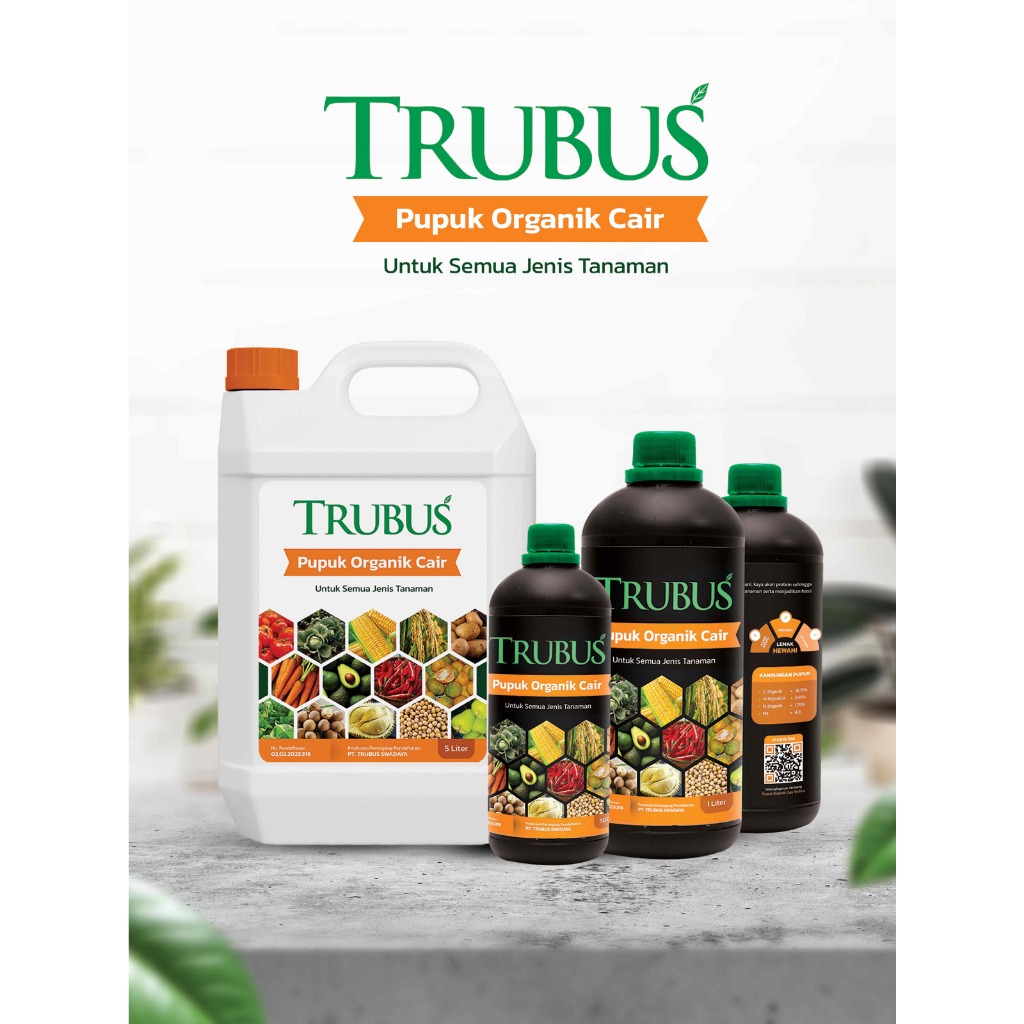 Jual 1 LITER Pupuk Trubus Untuk Semua Tanaman - Penebar Swadaya ...