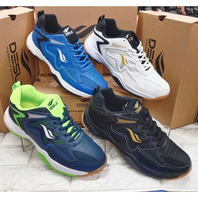 Jual SEPATU SPORT BADMINTON/VOLLEY DESLE BARCLAY TERBARU ORIGINAL ...