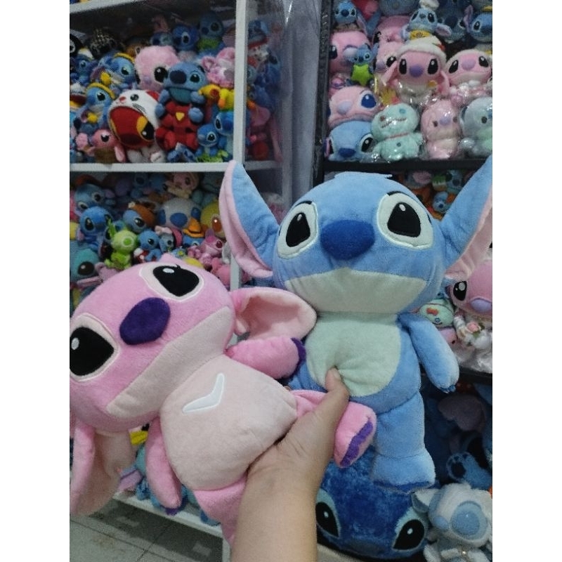 Jual Sepasang boneka stitch dan angel (lilo and stitch) | Shopee Indonesia