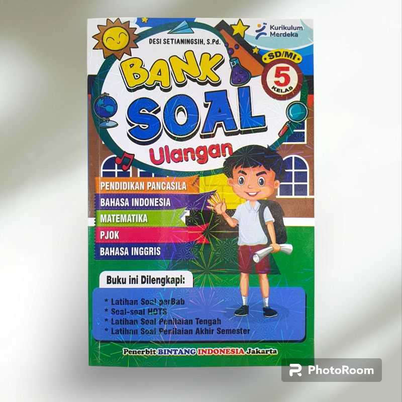 Jual Buku Bank Soal Ulangan SD/MI Kelas 1-6 Smester 1 & 2 Kurikulum ...