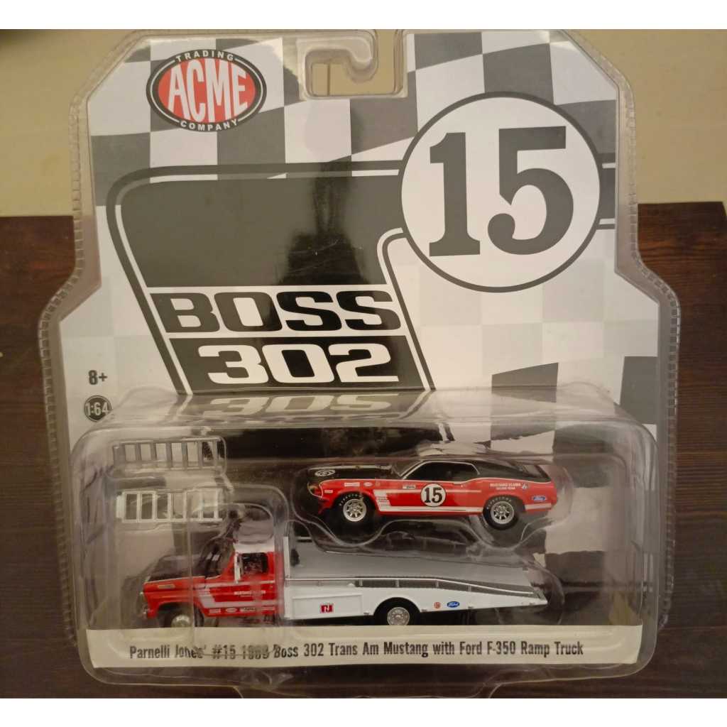 Jual GREENLIGHT HOLLYWOOD NCIS GAS MONKEY MUSTANG BOS 302 SHELBY COBRA ...