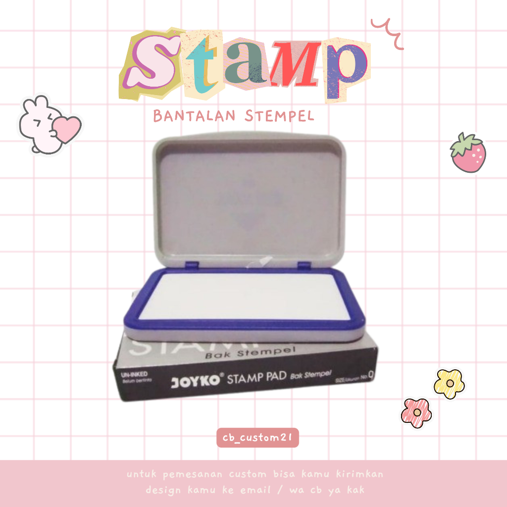 Jual Stamp Pad / Bantalan Stempel | Shopee Indonesia