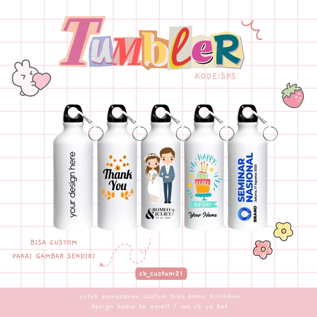Jual Tumbler Putih (kode SPP) | Shopee Indonesia