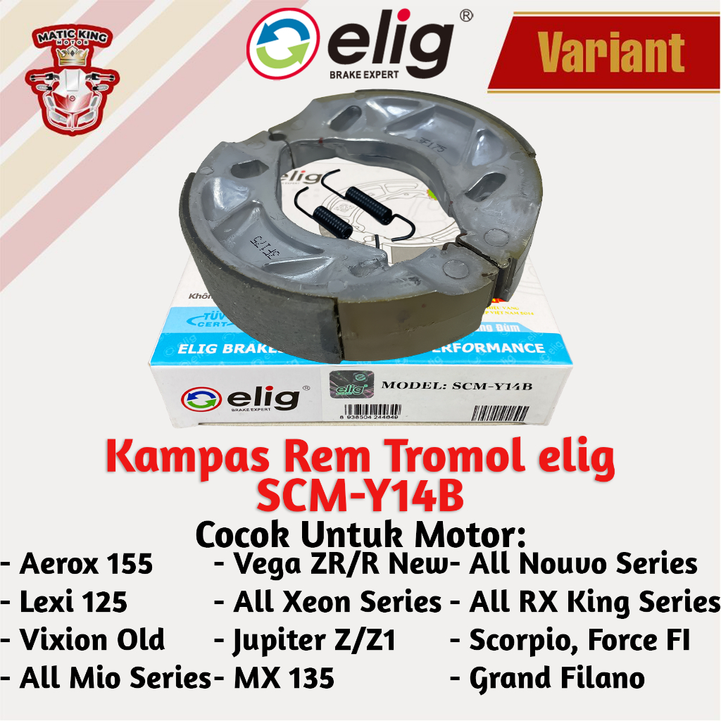 Jual Kampas Rem Tromol Belakang Yamaha Mio Sporty Smile J M3 Fino Aerox ...