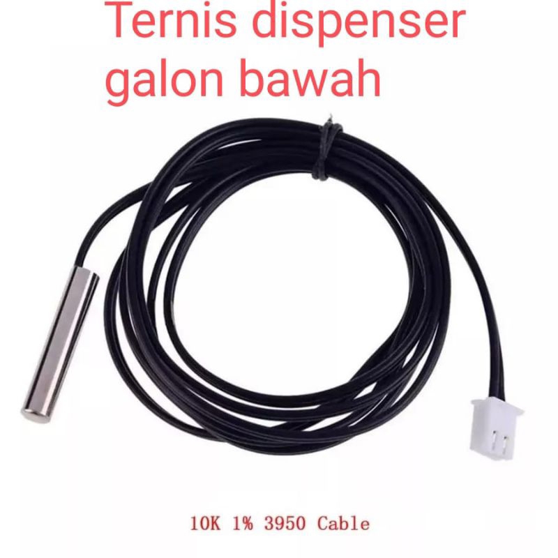 Jual Sensor suhu NTC 10K termistor temperatur sensor B3950 probe 5x25mm ...