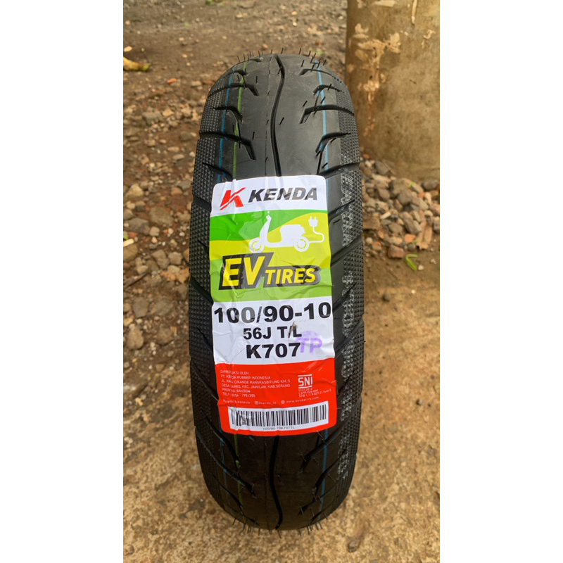 Jual BAN LUAR KENDA K707 BAN MOTOR 100/90-10 tubles from vespa kymco | Shopee Indonesia