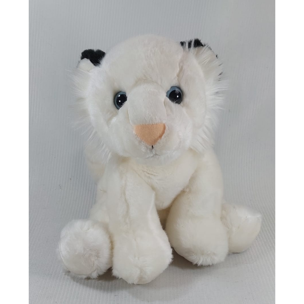 Jual BONEKA ANJING POMPOM PUTIH / SERIGALA WOLF PUTIH / KUCING PUTIH ...