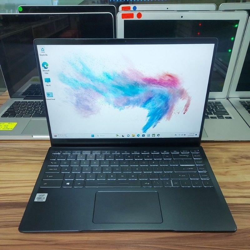 Jual Laptop msi core i3 10110U ram 8gb ssd 512gb msi modern 14 B10MW ...