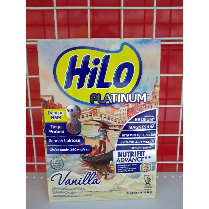 Jual HiLo Platinum + HMB 8 Sachet - Susu Tinggi Protein | Shopee Indonesia