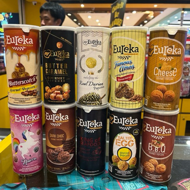 Jual [Ready] Eureka Popcorn Malaysia Lobster Cheese Butter Caramel Sea ...