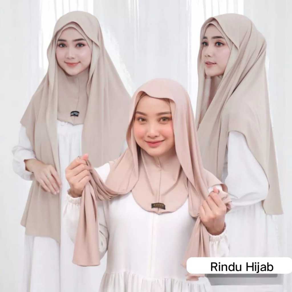 Jual PASMINA OVAL INNER TUTUP LEHER|| HIJAB PASHMINA INSTAN JERSEY OVAL ...
