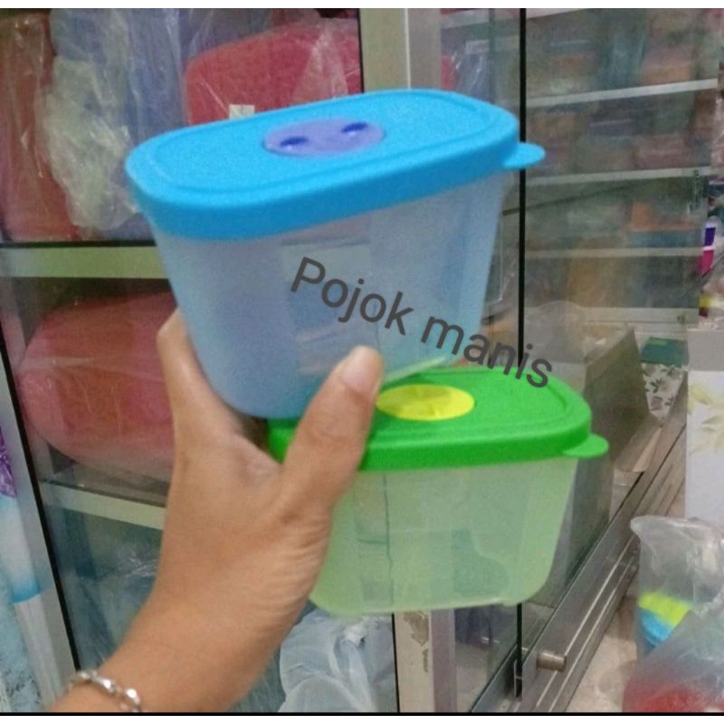 Jual wadah mini freezermate tupperware 290 ml / wadah nuget bakso ...