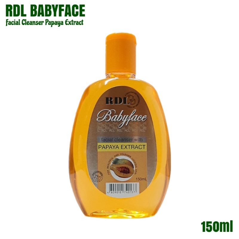 Jual FACIAL CLEANSER RDL BABYFACE EXTRACT 150ml BPOM (Satuan) | Shopee ...