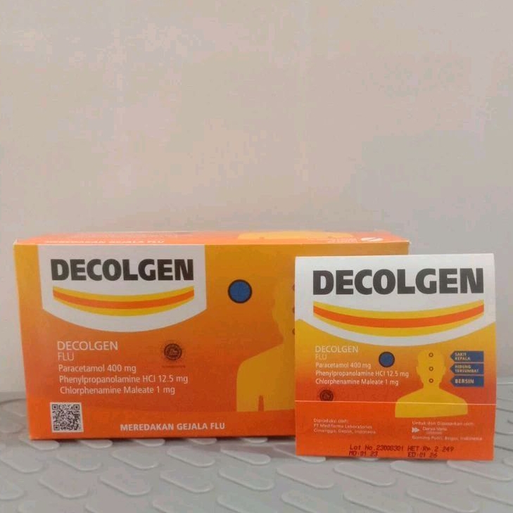 Jual decolgen tab (1strip isi 4tablet) | Shopee Indonesia