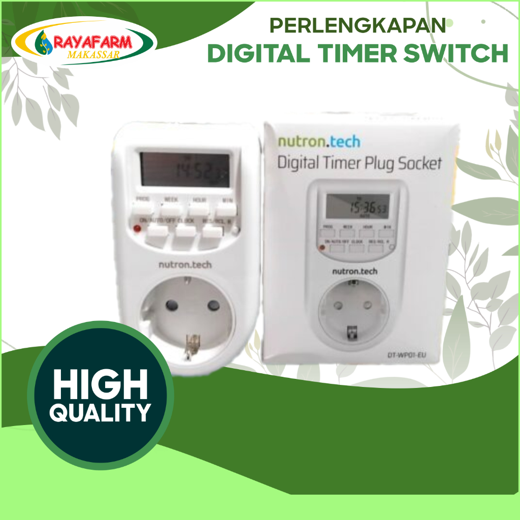 Jual Digital Timer Switch Stop Kontak Otomatis | Shopee Indonesia