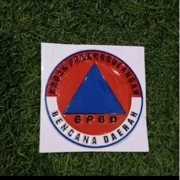 Jual Stiker Embos Timbul Logo BPBD (BADAN PENANGGULANGAN BENCANA DAERAH ...