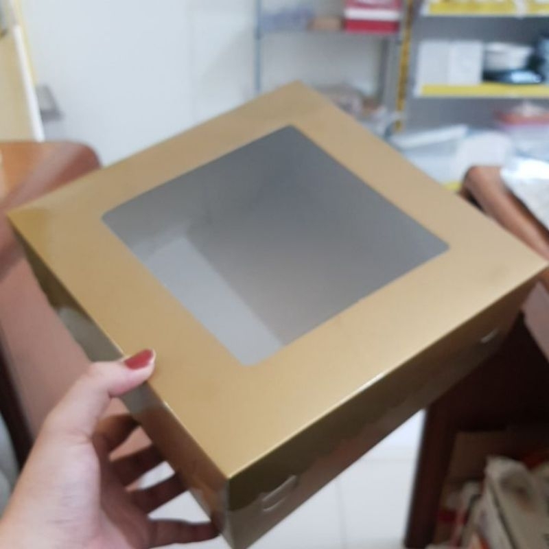 Jual Box Emas Box Kue Warna Gold | Shopee Indonesia