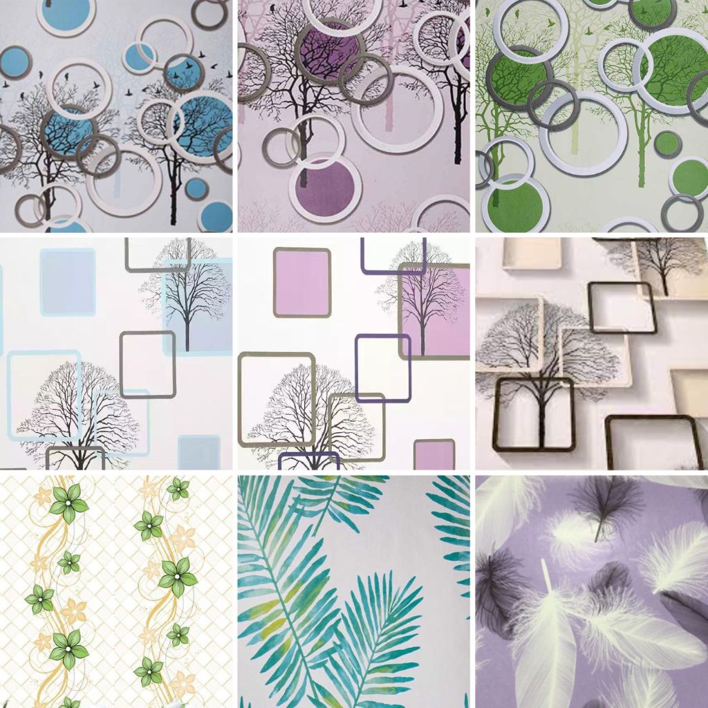 Jual Wallpaper Stiker Dinding Motif Daun, Ranting dan Alam | Wallstiker ...