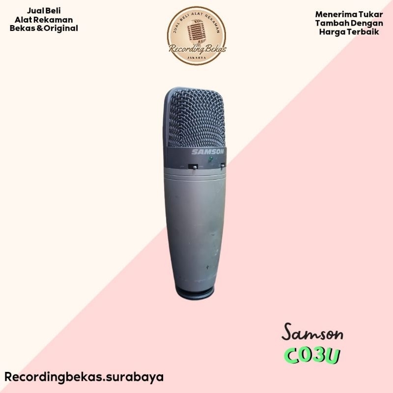 Jual Condenser Microphone Samson C03U (Baru) | Shopee Indonesia