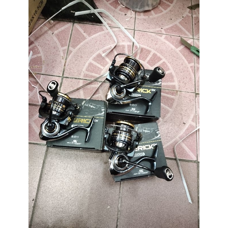 Jual reel go strike by versus maverick type sw pilihan 800 1000 2000 ...