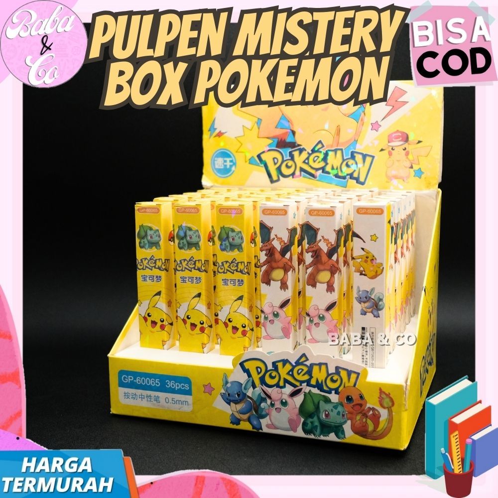 Jual PULPEN POKEMON PEN MISTERI BLIND BOX PEN POKEMON MYSTERY BOX ...