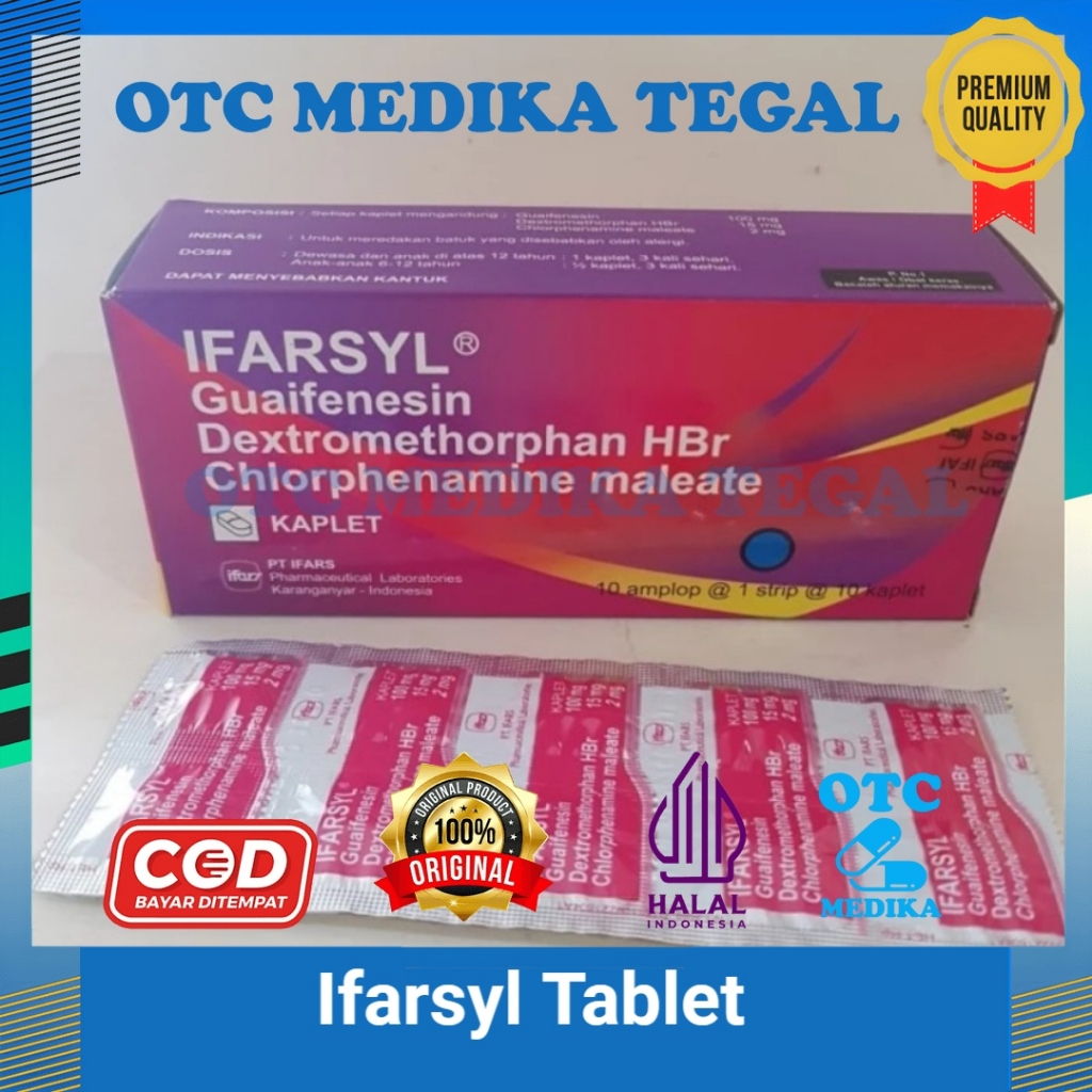 Jual Ifars tablet Obat Batuk dan Pilek | Shopee Indonesia