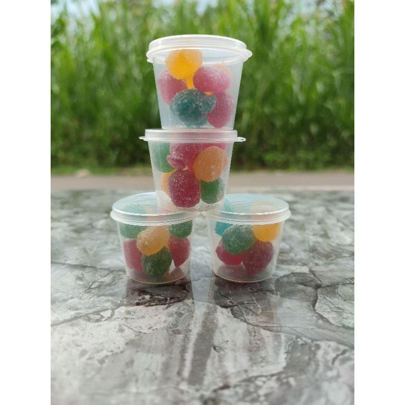 Jual permen viral fruite di kemas dalam cup 25 ml | Shopee Indonesia