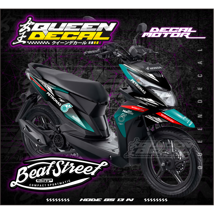 Jual STIKER DECAL BEAT STREET ESP / Stiker Decal Motor BEAT ESP Full ...