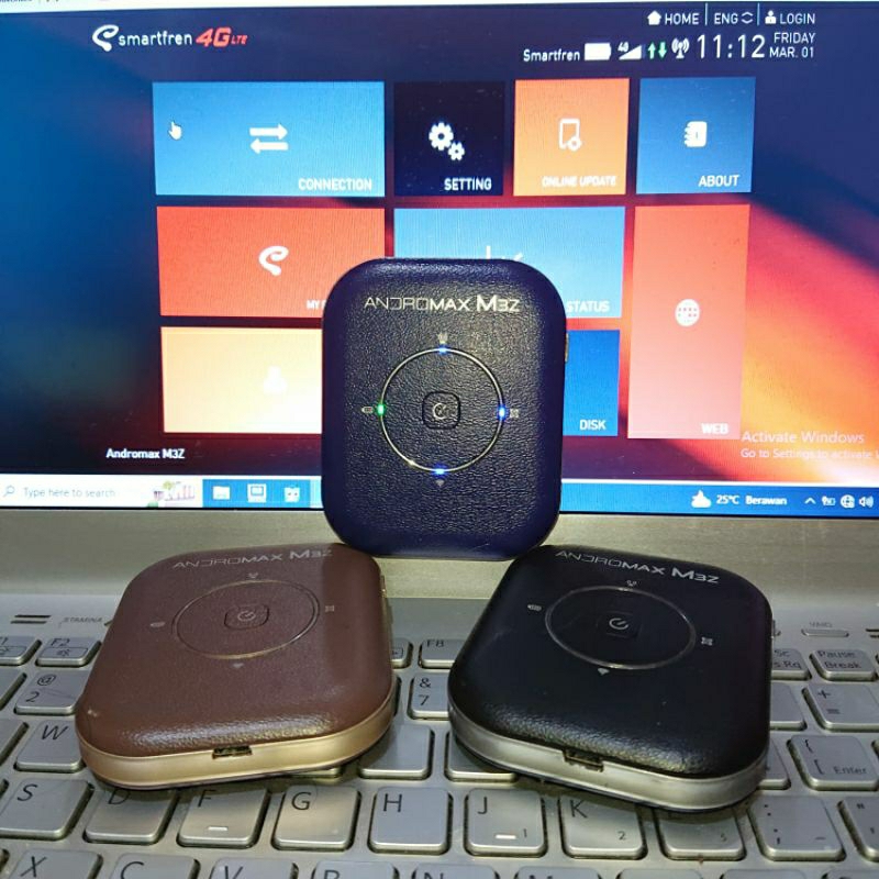 Jual Modem Wifi Andromax Mifi M3Z M3Y Suport Smartfren Unlimited 4G B5 ...