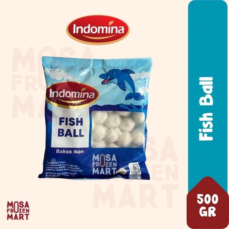 Jual Indomina Fish Ball 500G | Bakso Ikan | Shopee Indonesia